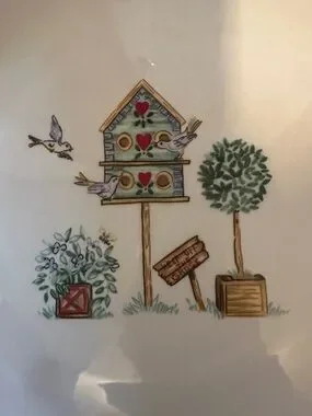 thomson pottery | Dining | Thomson Pottery Birdhouse 25 Serving Platter ...